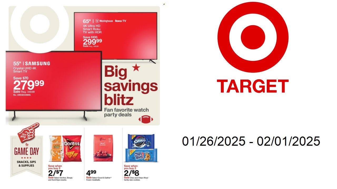 Target Weekly Ad - 01/26/2025 - 02/01/2025 - YouTube