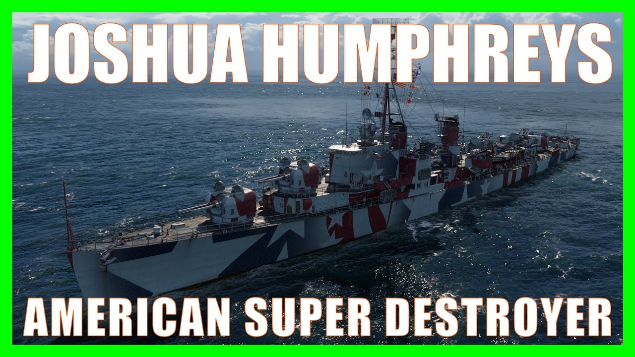 USS Joshua Humphreys US Navy American Destroyers World of Warships DD ...
