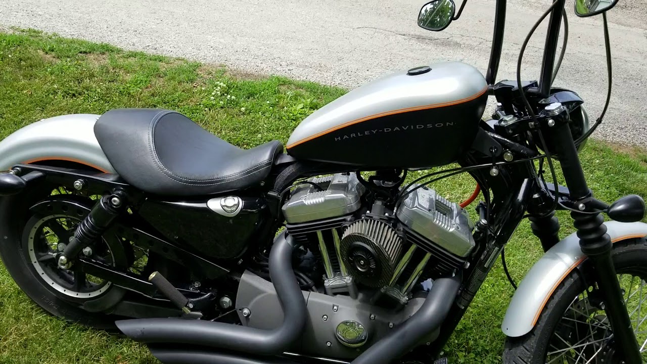 09 HD Nightster 1200cc - YouTube