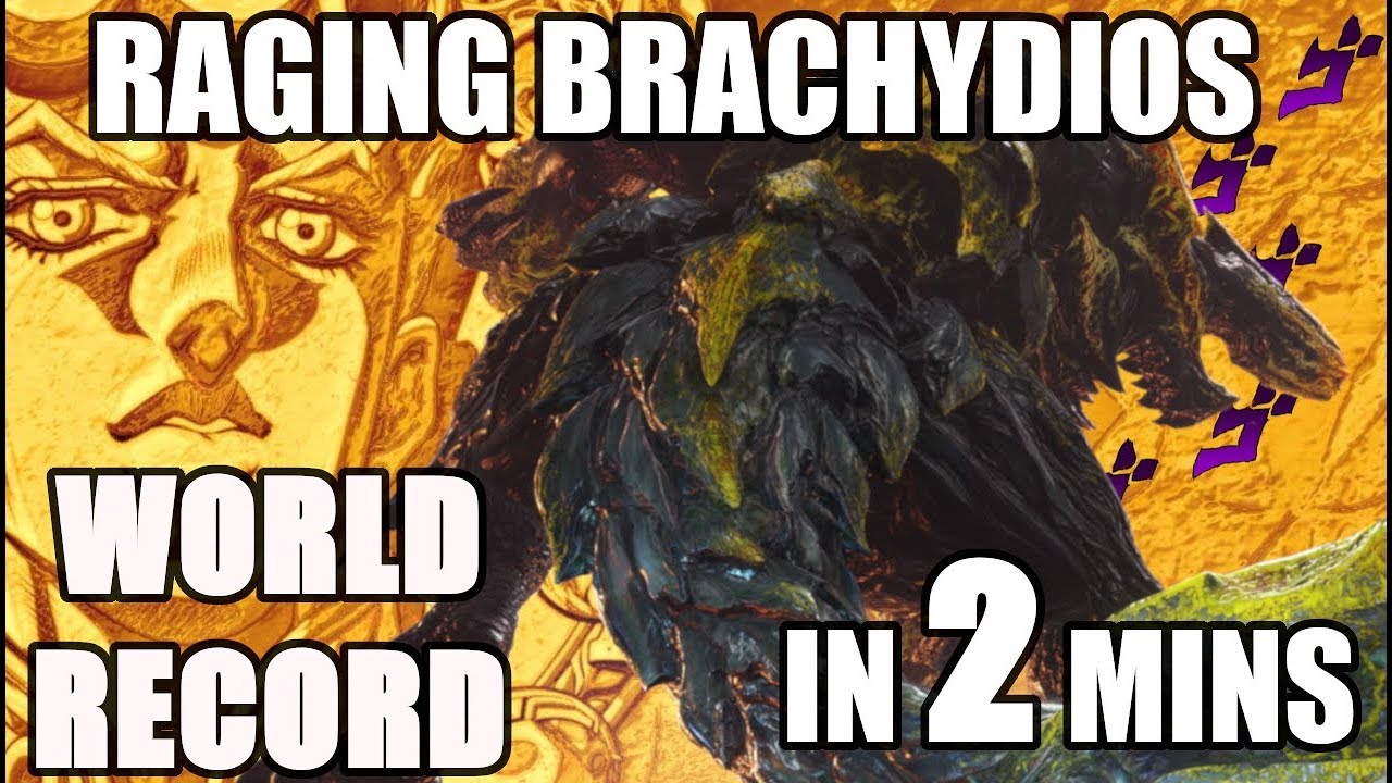 KILLING RAGING BRACHYDIOS IN 2 MINUTES | MHW: ICEBORNE - SPEEDRUN - YouTube