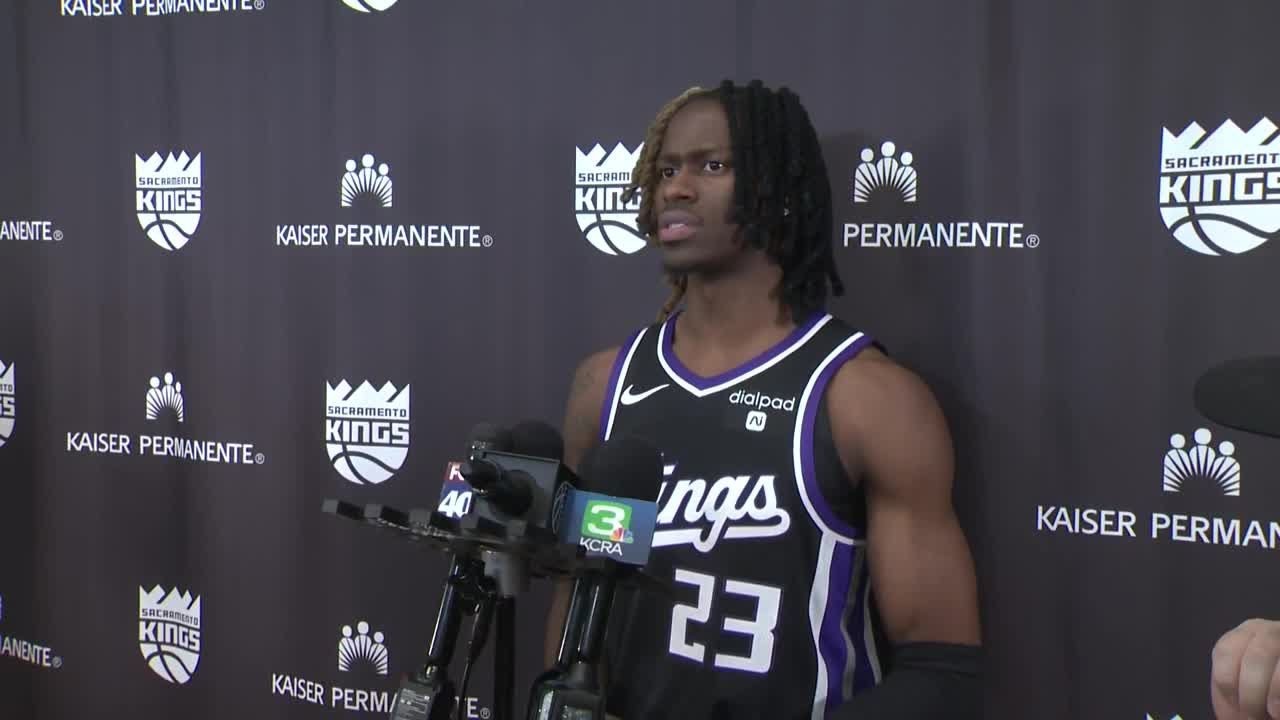 Kings Media Day: Keon Ellis talks about 2023-24 season expectations ...