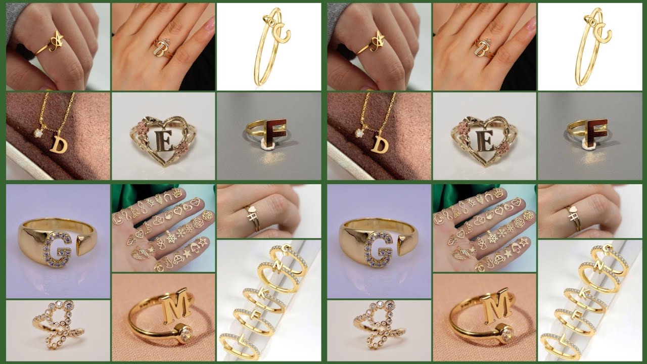 Alpha capital gold ring designStylish & Unique Gold Rings | Fashion ...
