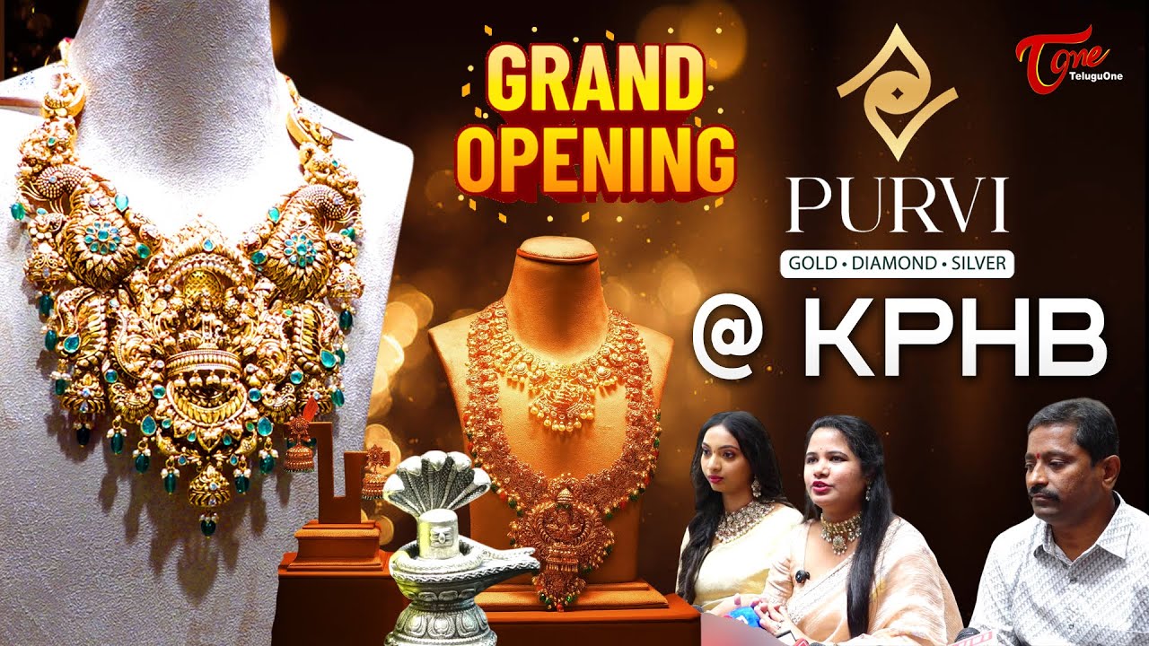 Purvi Gold, Diamond and Silver Store Launch in KPHB | Mukunda Jewellery ...