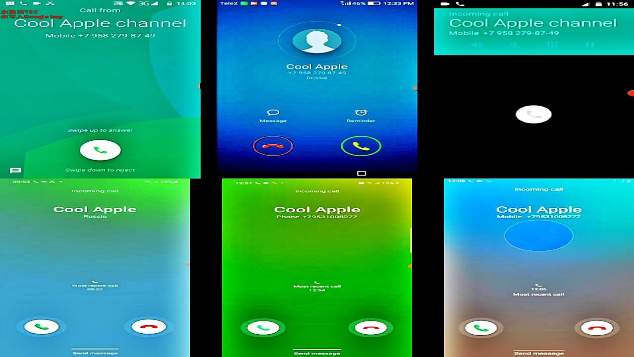 Samsung M31s & J4+ & A22 & Prestigio Muze G5 & HUAWEI Y6 II & Fly Nimbus 7 / screen calls ...