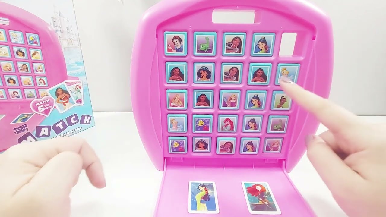 Disney Princess Cube Match | Preschool and Kindergarten | Problem ...