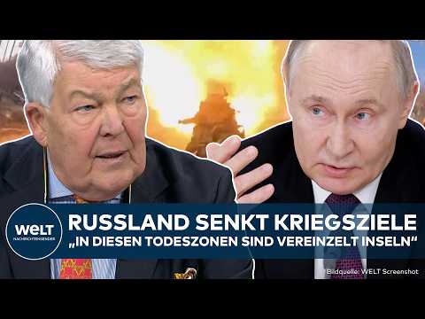 PUTINS KRIEG: Paukenschlag! Moskau knickt ein! Kreml senkt Ziele im Krieg gegen Ukraine