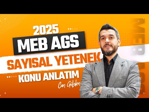 2026 MEB AGS - Sayısal Yetenek -  Ardışık Sayılar 1 - Can Gülden