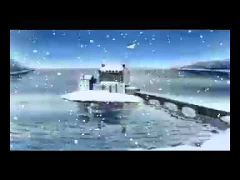 IRN BRU Snowman Flies Over Scotland - YouTube