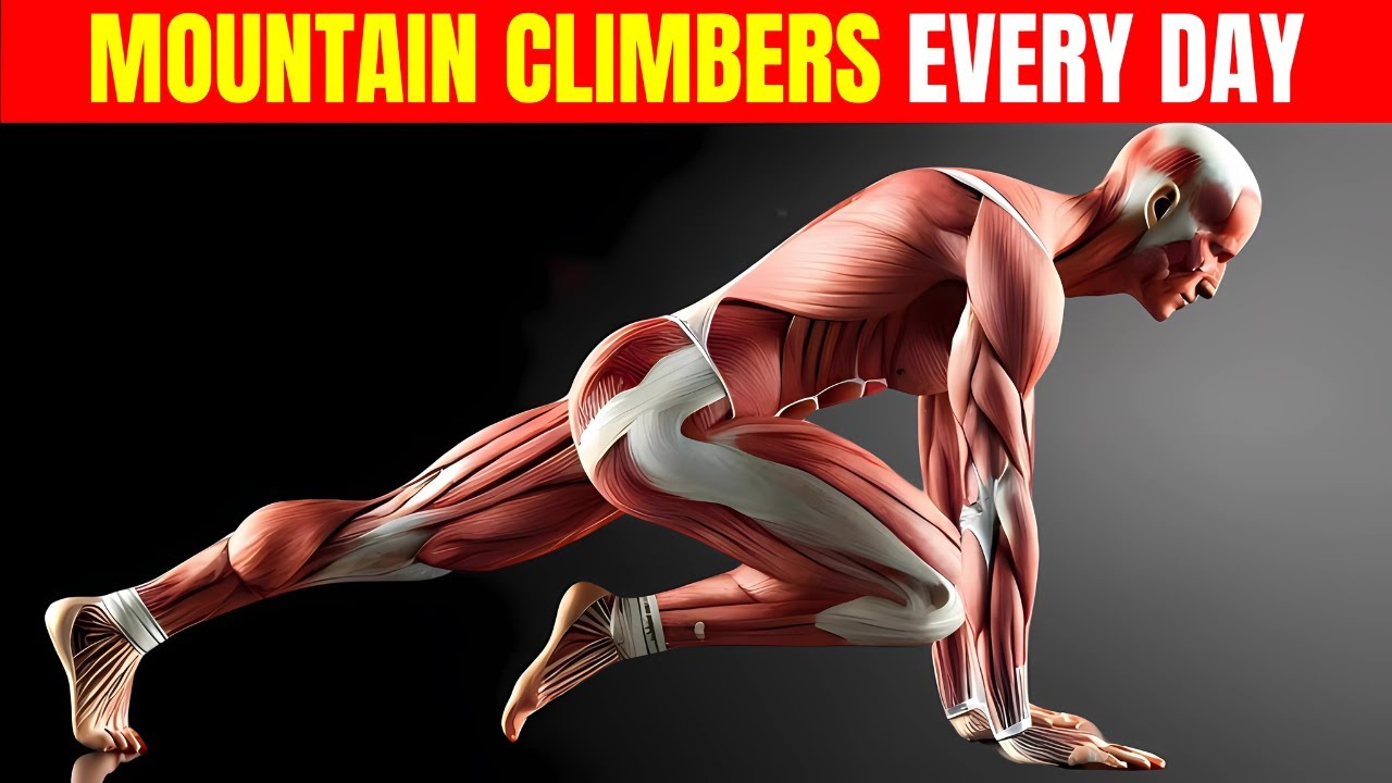 What Happens To Your Body When You Do Mountain Climbers Every Day - YouTube