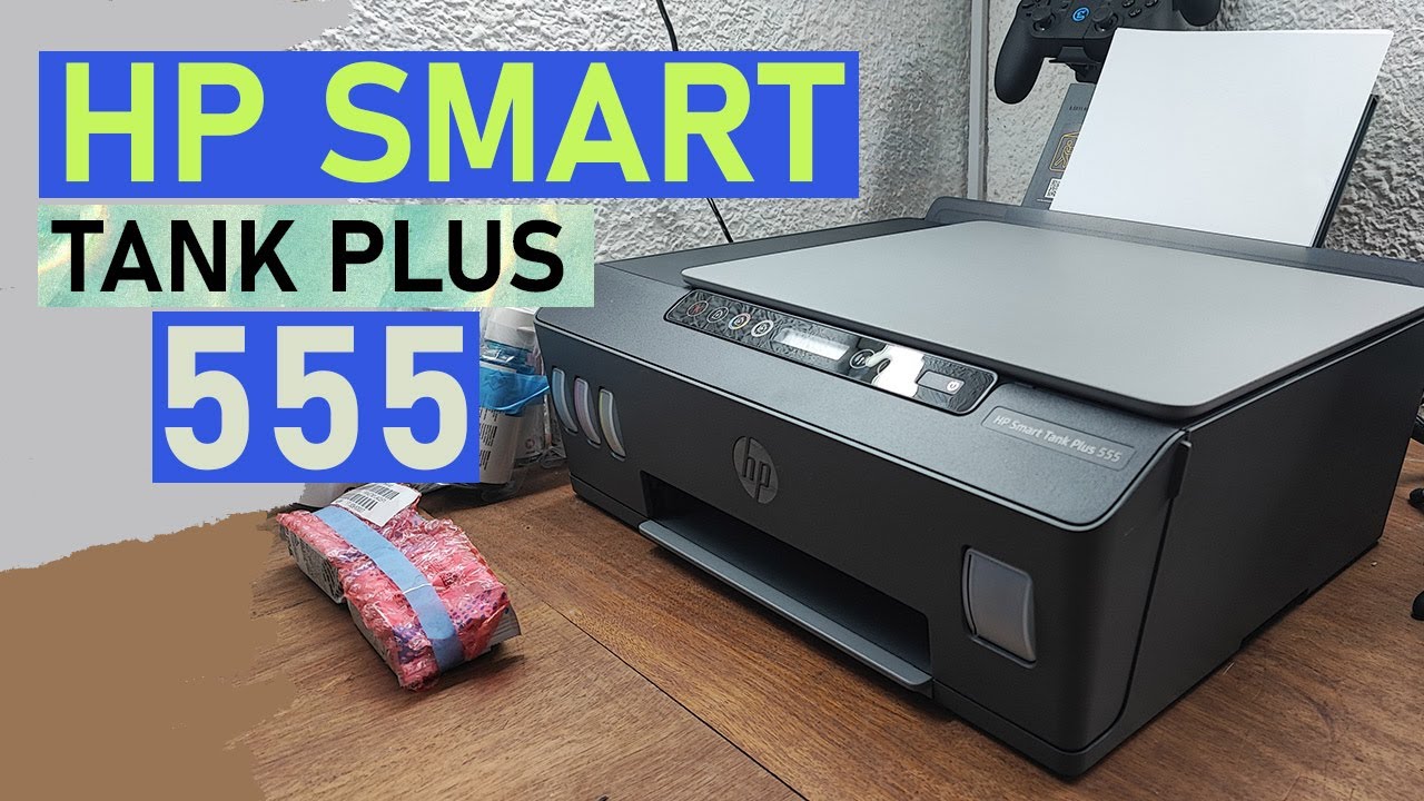 HP Smart Tank Plus 555 📇📃 | Review UNBOXING OPINIONES de la impresora ...