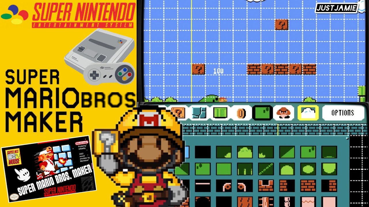 Modern SNES☆Super Mario Bros. Maker - FREE and AMAZING!! # ...