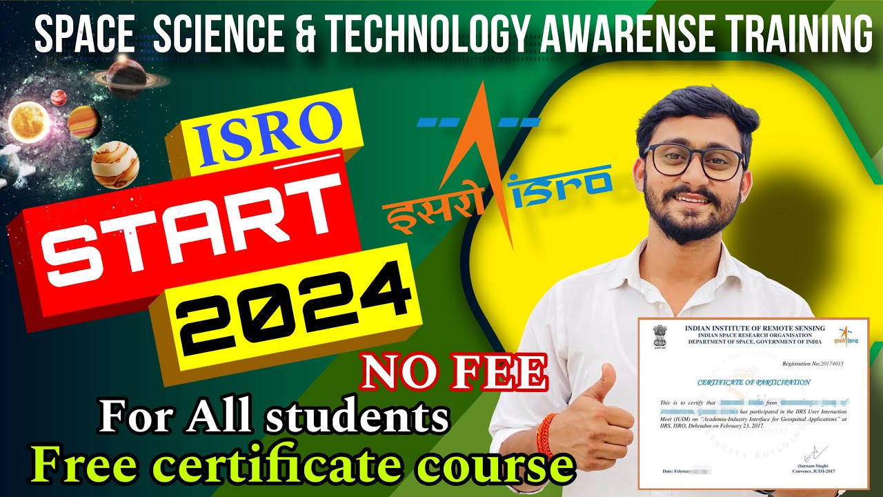 ISRO Announced NEW Free Online Course For All Students | ANTRIKSH ...
