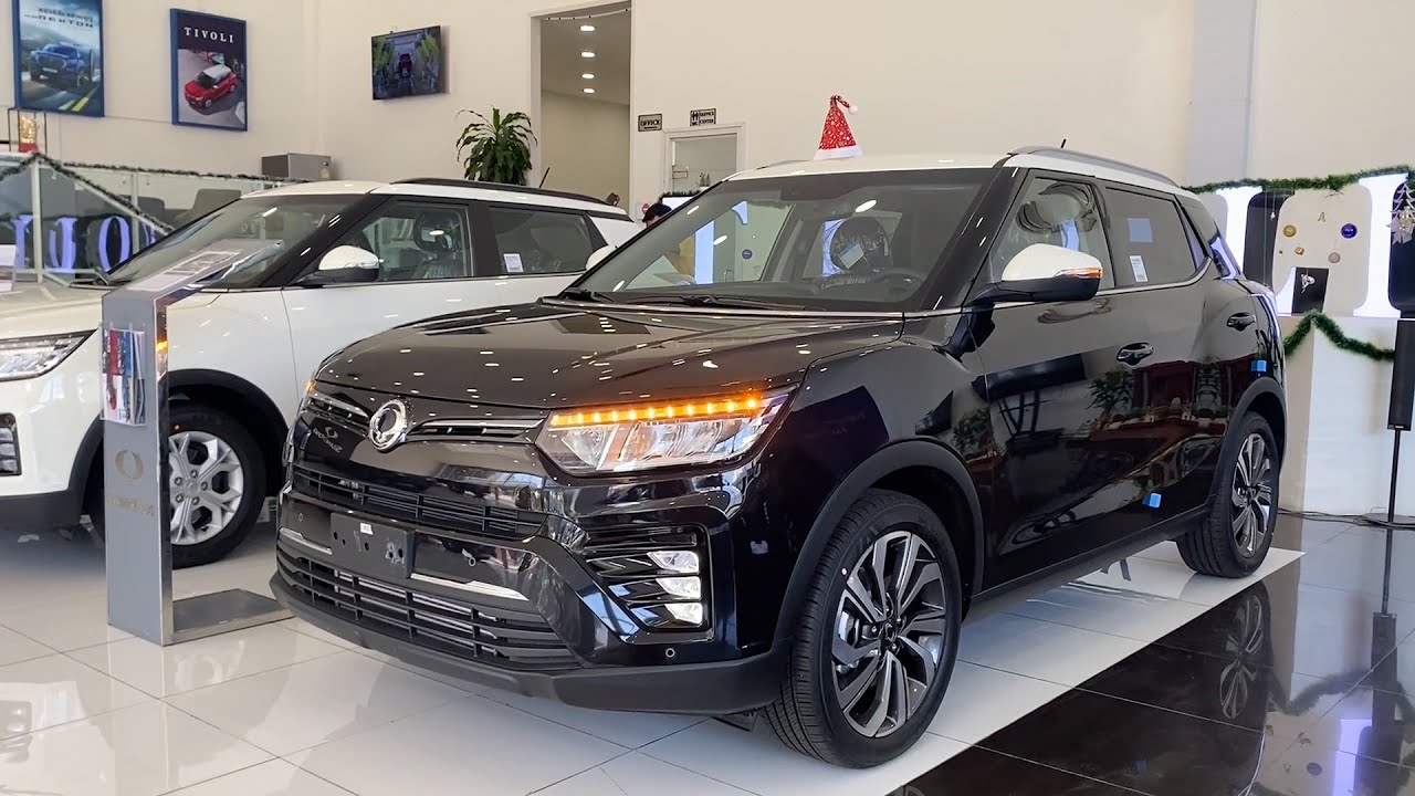 SsangYong Tivoli Premium 2023 Black Color - YouTube