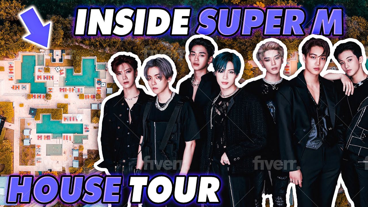 SuperM | House Tour | Their Multi-Million Dollar Dorm, SuperM's New ...