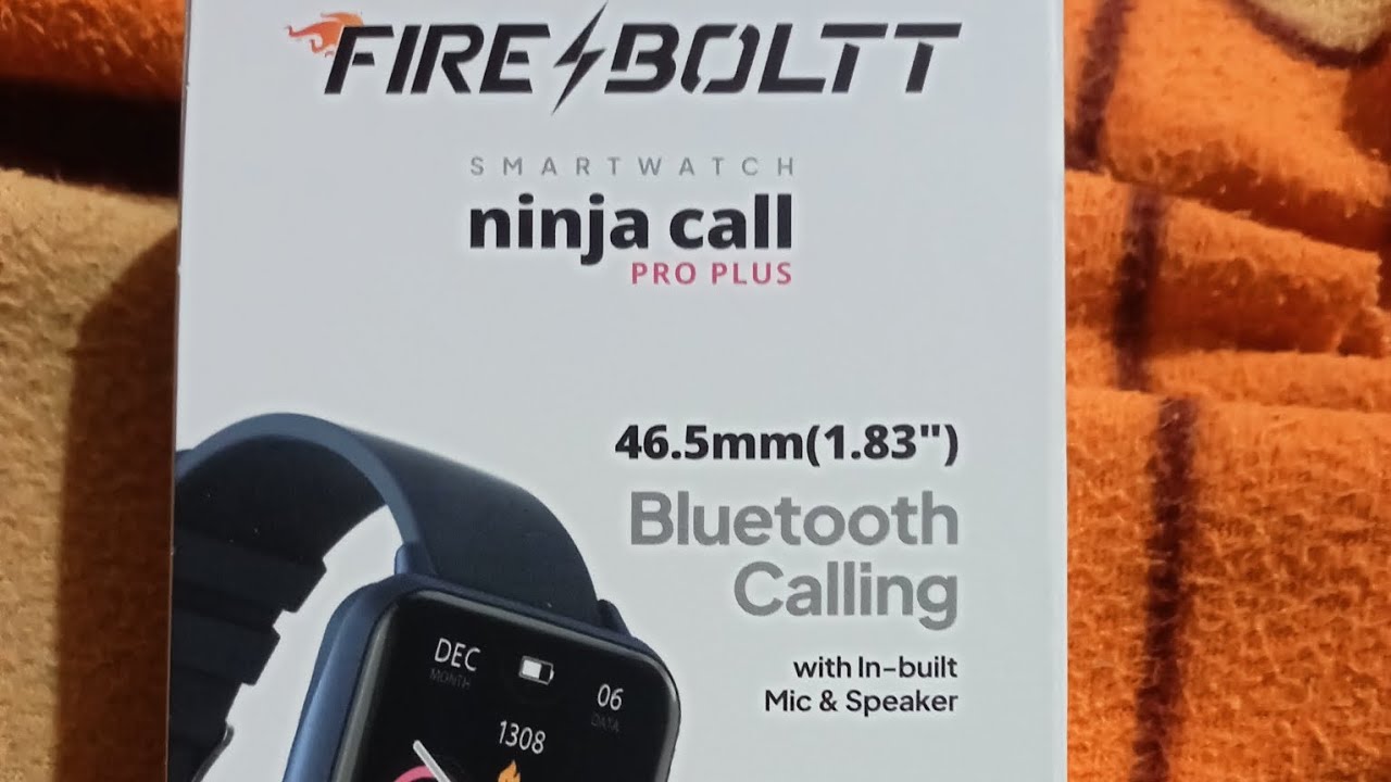 Fire bolt ninja call pro plus Bluetooth calling smart watch with in ...