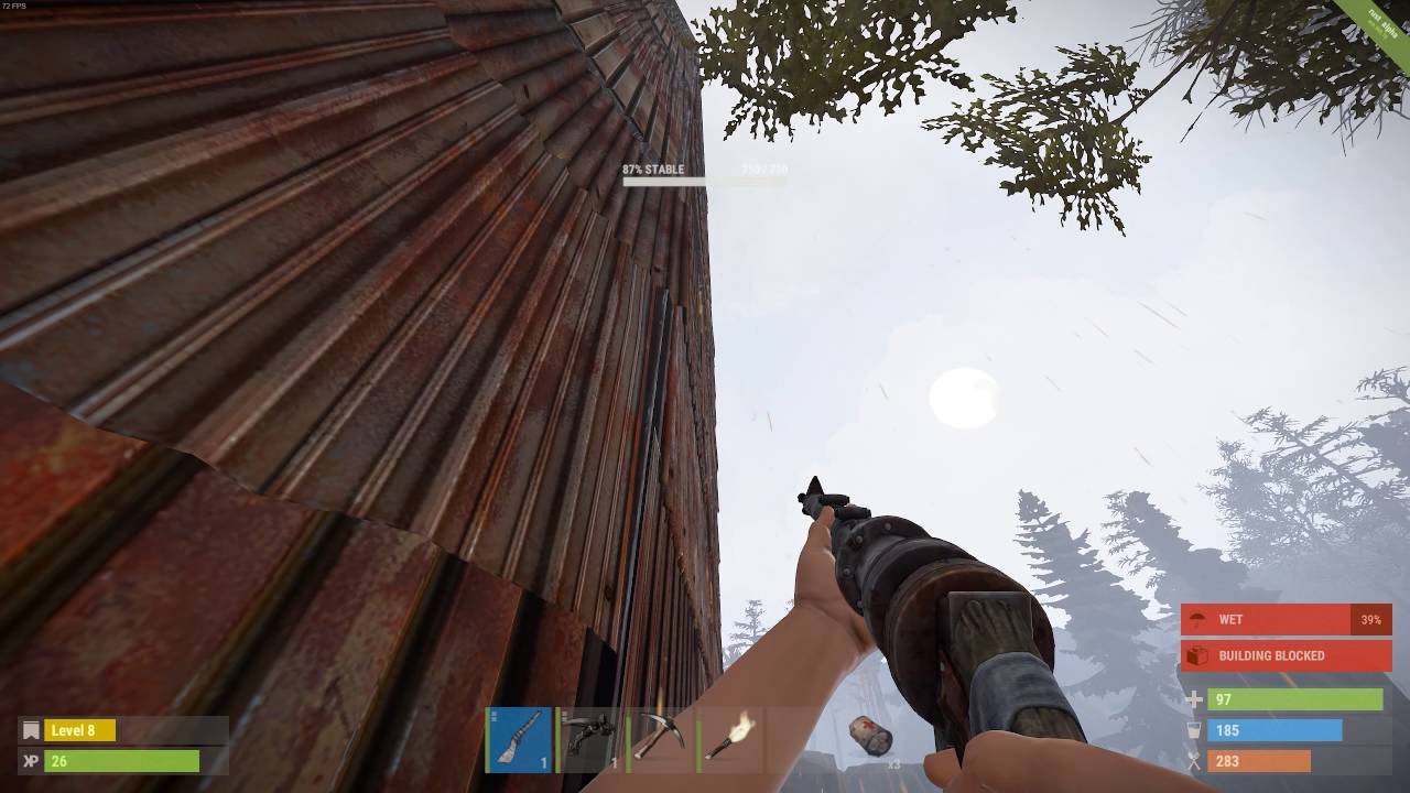 RUST - MY FIRST DOOR CAMP - YouTube