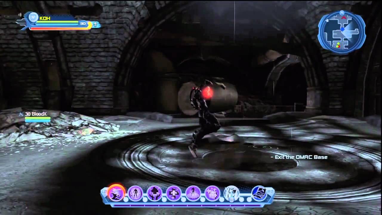 DCUO Ambush Bug Location OMAC Base - YouTube