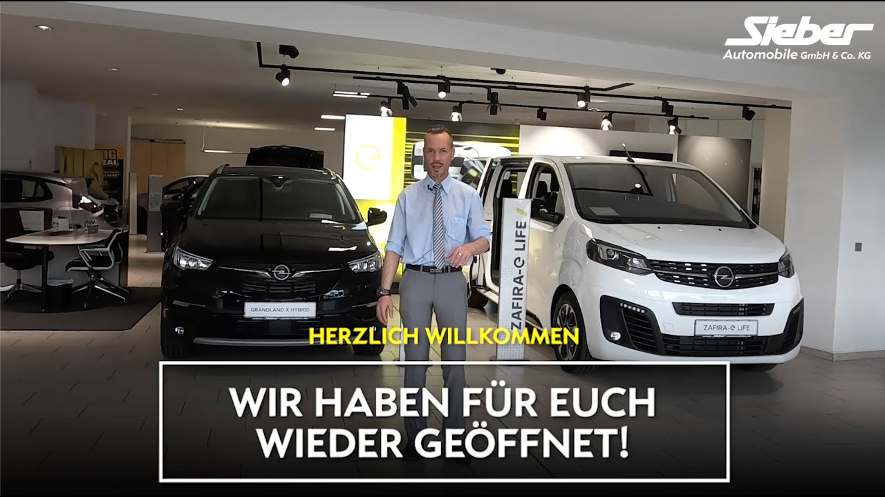 Wir sind wieder uneingeschränkt für Sie da! / Sieber Automobile - YouTube