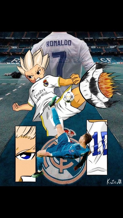Axel Blaze x Cristiano Ronaldo #shorts #inazumaeleven #realmadrid #cr7 - YouTube