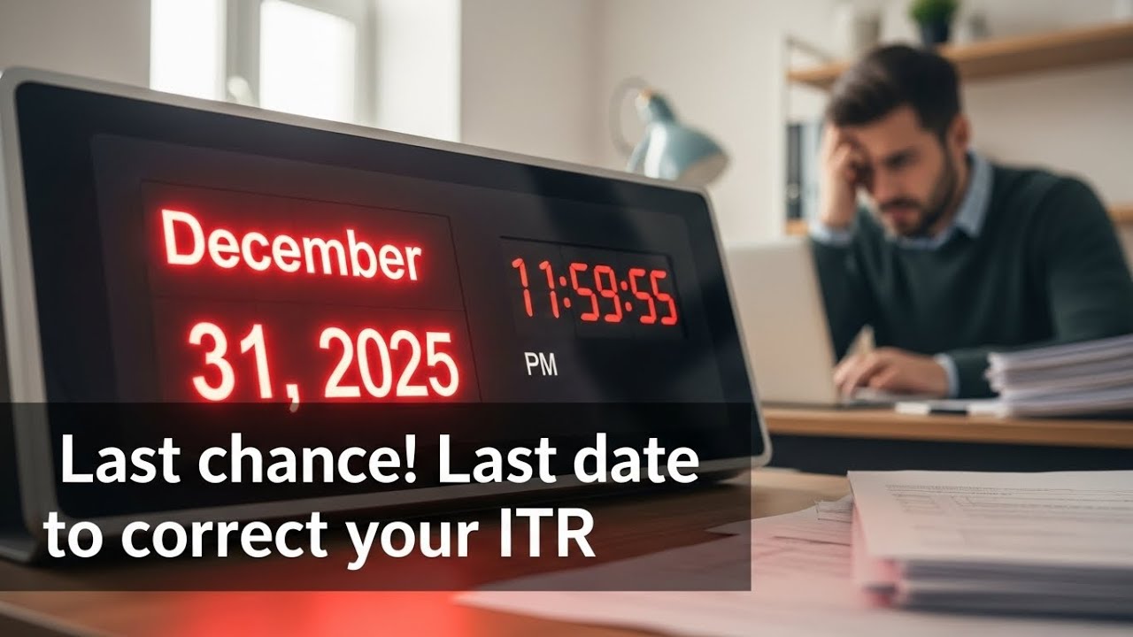 ⚠️ 31 Dec Deadline Alert: Your Tax Refund is at Risk! - YouTube