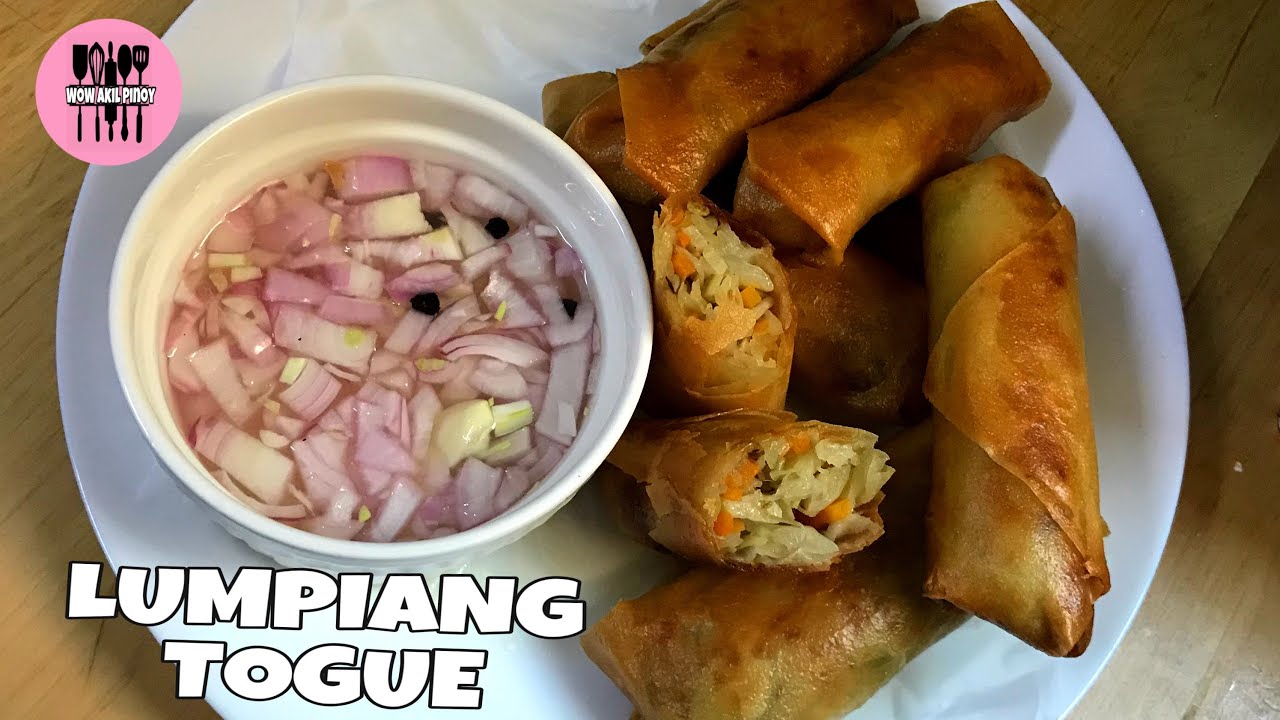 LUMPIANG TOGUE | VEGGIE ROLLS | PANG NEGOSYO | LUTONG PINOY - YouTube
