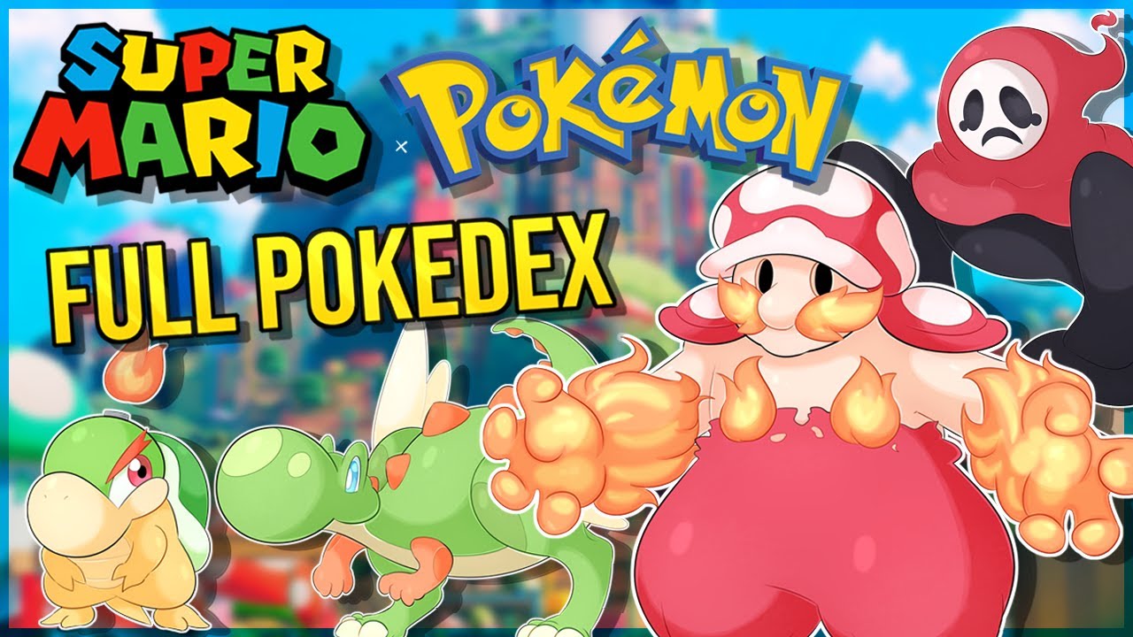 I Created an ENTIRE Pokemon Region Based on Super Mario - YouTube
