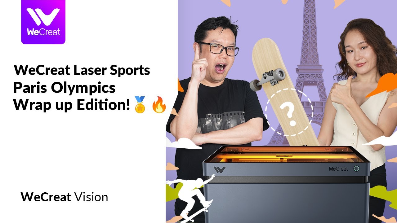 WeCreat Laser Sports: Paris Olympics Wrap up Edition! 🏅🔥 - YouTube
