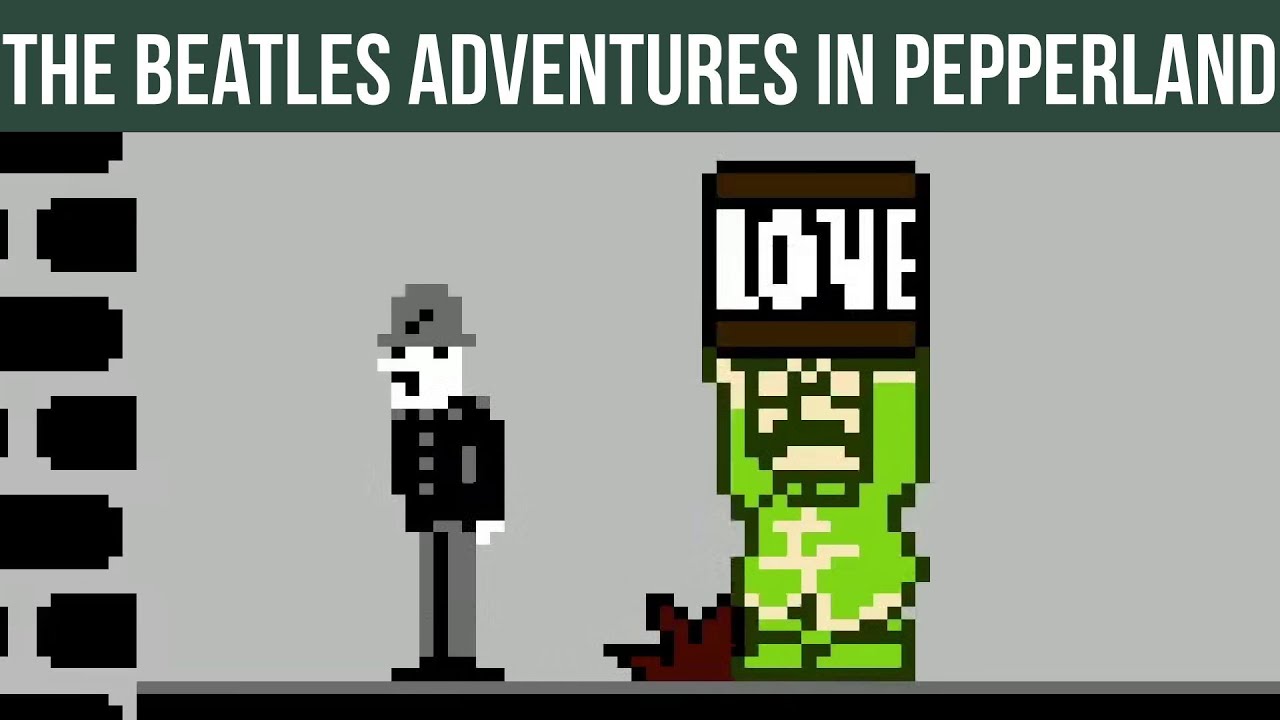 The Beatles Adventures in Pepperland - Hack of Super Mario Bros 2 - YouTube