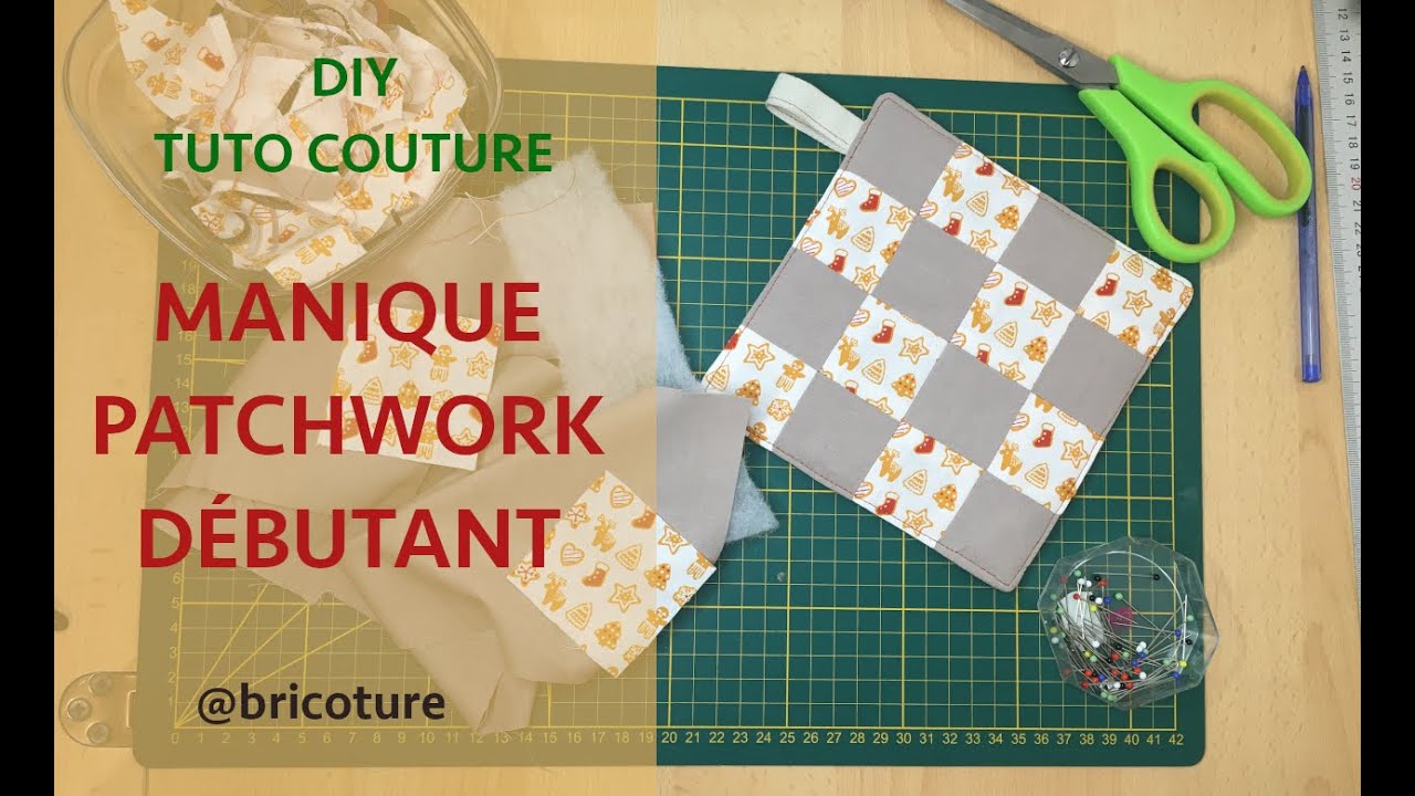 006 - DIY : Tuto couture facile pour débutant : Coudre une manique avec ...