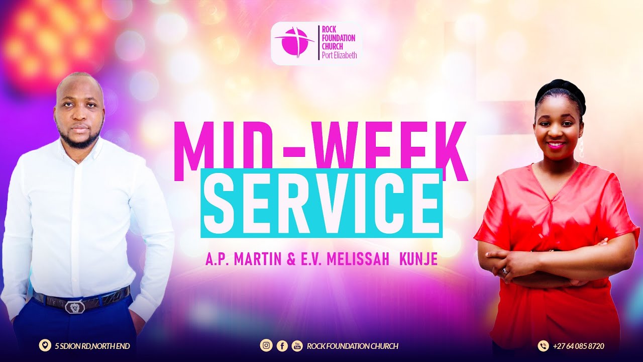 MIDWEEK SERVICE || ROCK FOUNDATION CHURCH-RFC || 19 DEC 2025 - YouTube