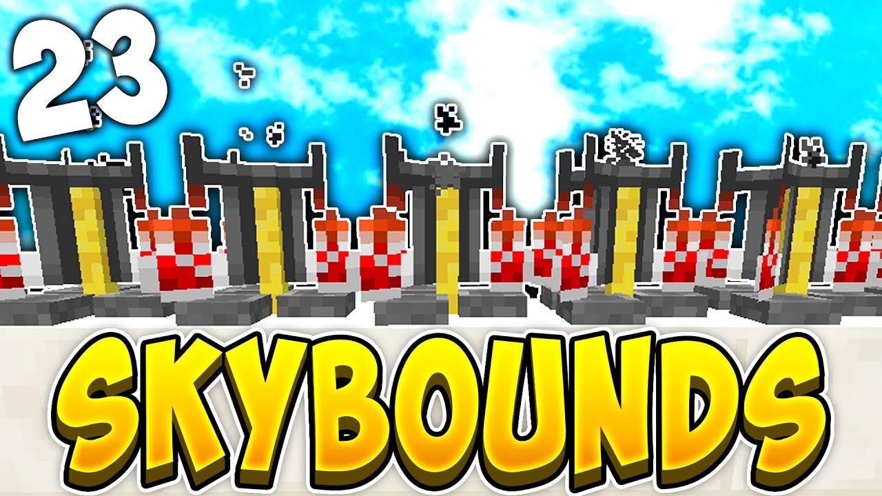 BREWING OVERPOWERED POTIONS | SKYBOUNDS S2 #23 (Minecraft Skyblock ...