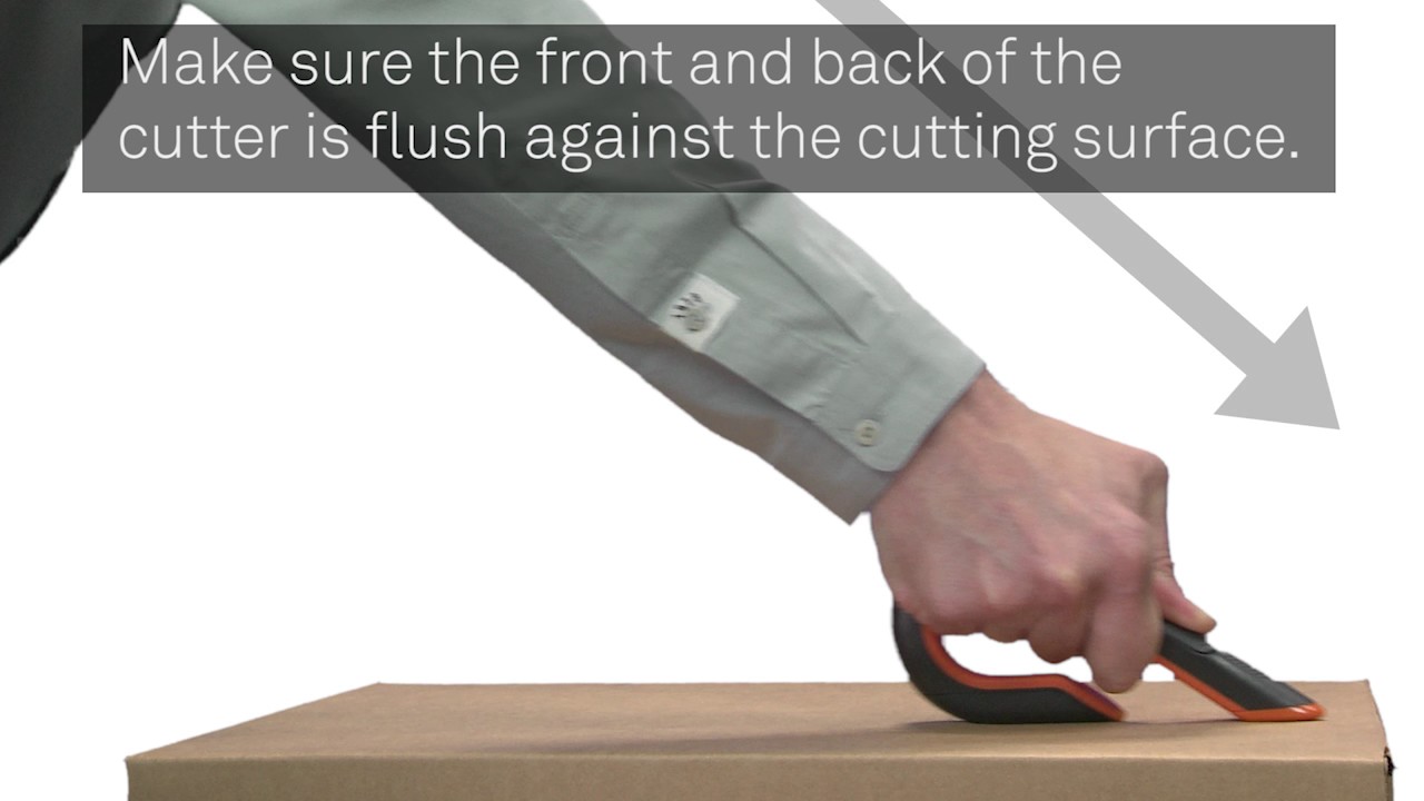 How To Properly Use Slice Box Cutters - YouTube