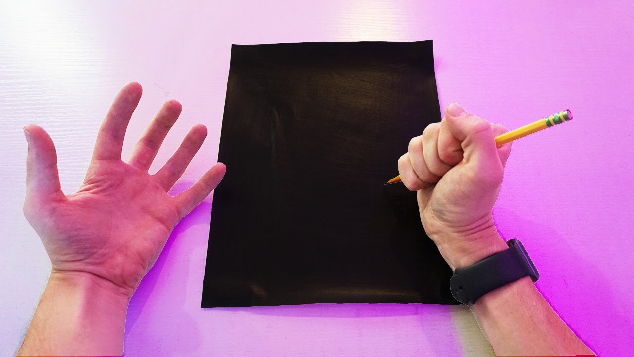 Using up an Entire Pencil in One Video - YouTube