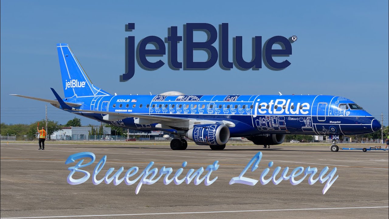 JetBlue Blueprint Livery in Ponce Mercedita from Orlando Florida ...