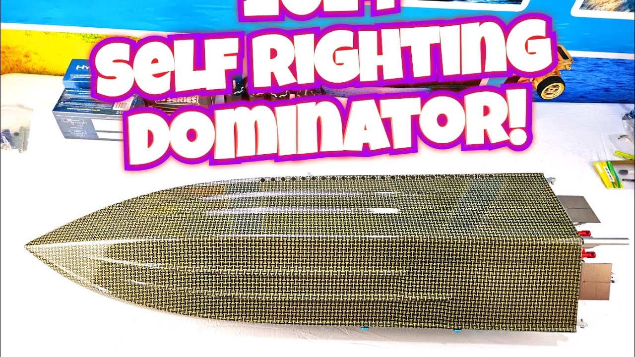 2024 Self Righting Dominator Rc Boat - YouTube