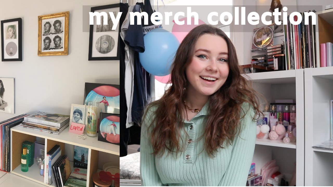 my entire merch collection | harry styles, selena gomez, 1d and more ...