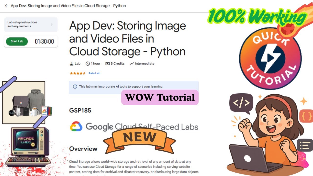 App Dev: Storing Image and Video Files in Cloud Storage - Python Quick ...