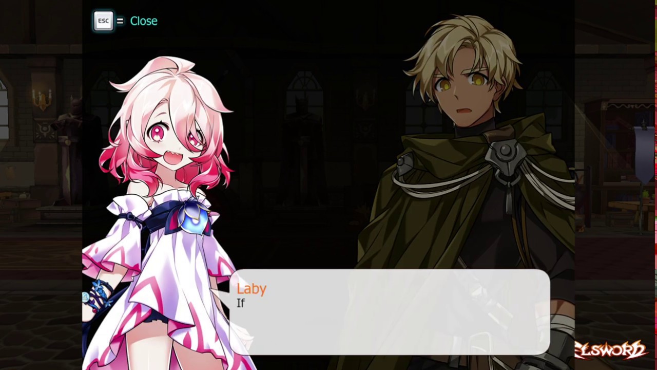 Elsword: Laby 1st job advance and skill testing ;) - YouTube