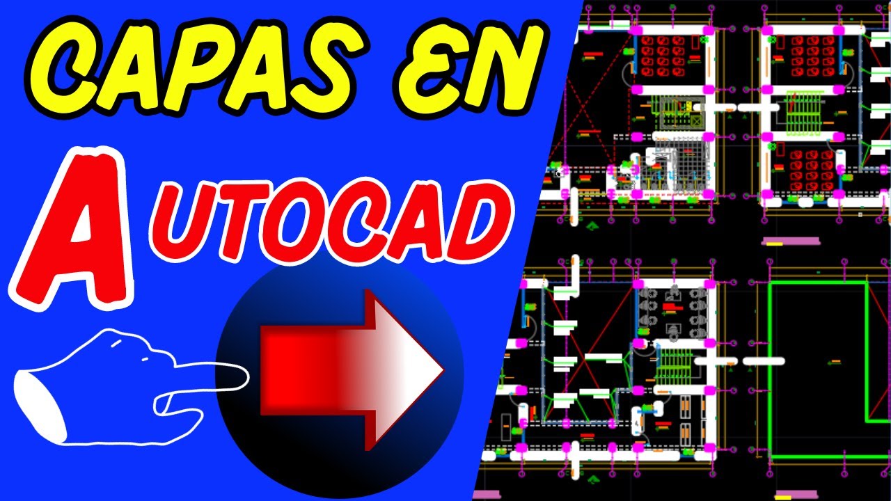 CREACION DE CAPAS EN AUTOCAD PARA PLANOS DE VIVIENDAS - YouTube