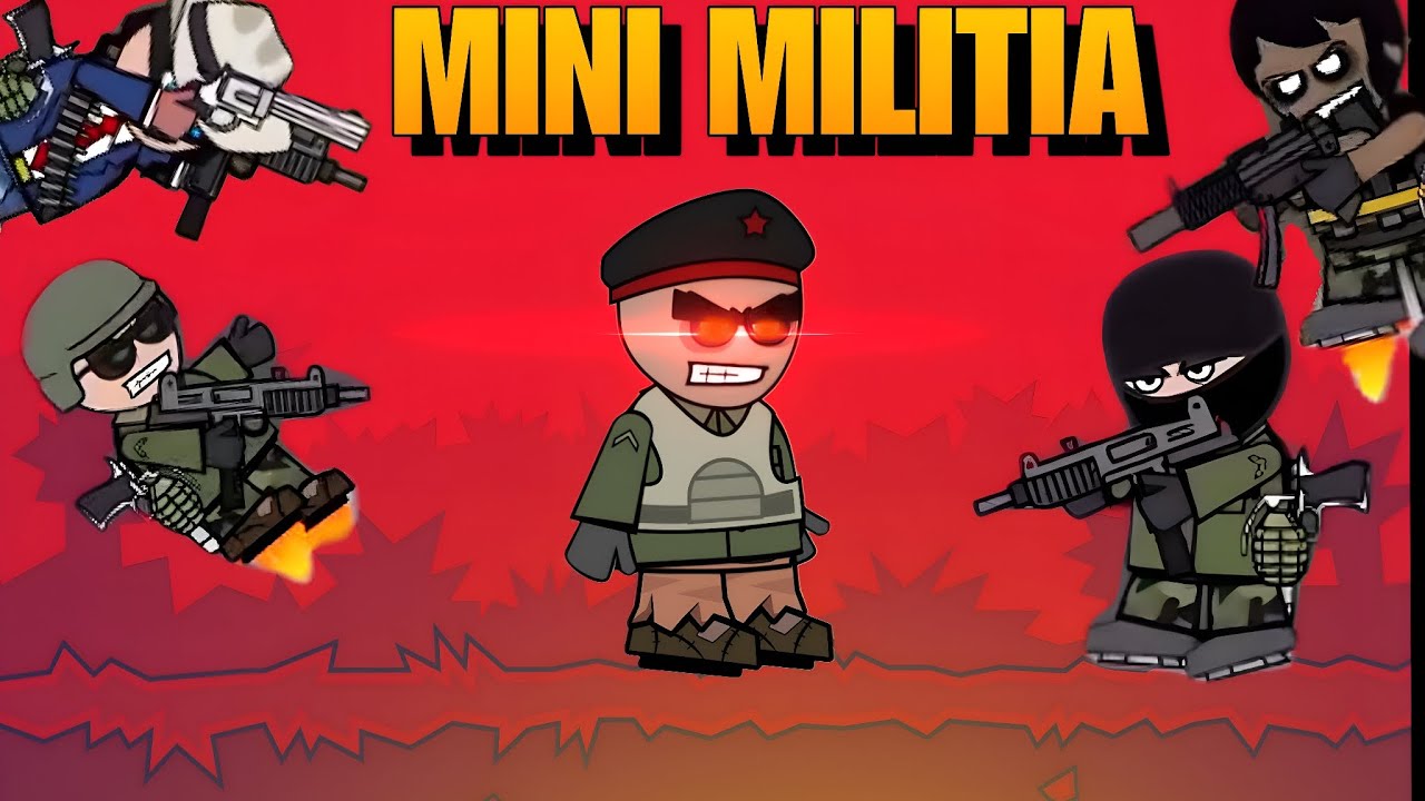 Da2 Mini Militia Epic gameplay1 vs 4 - YouTube