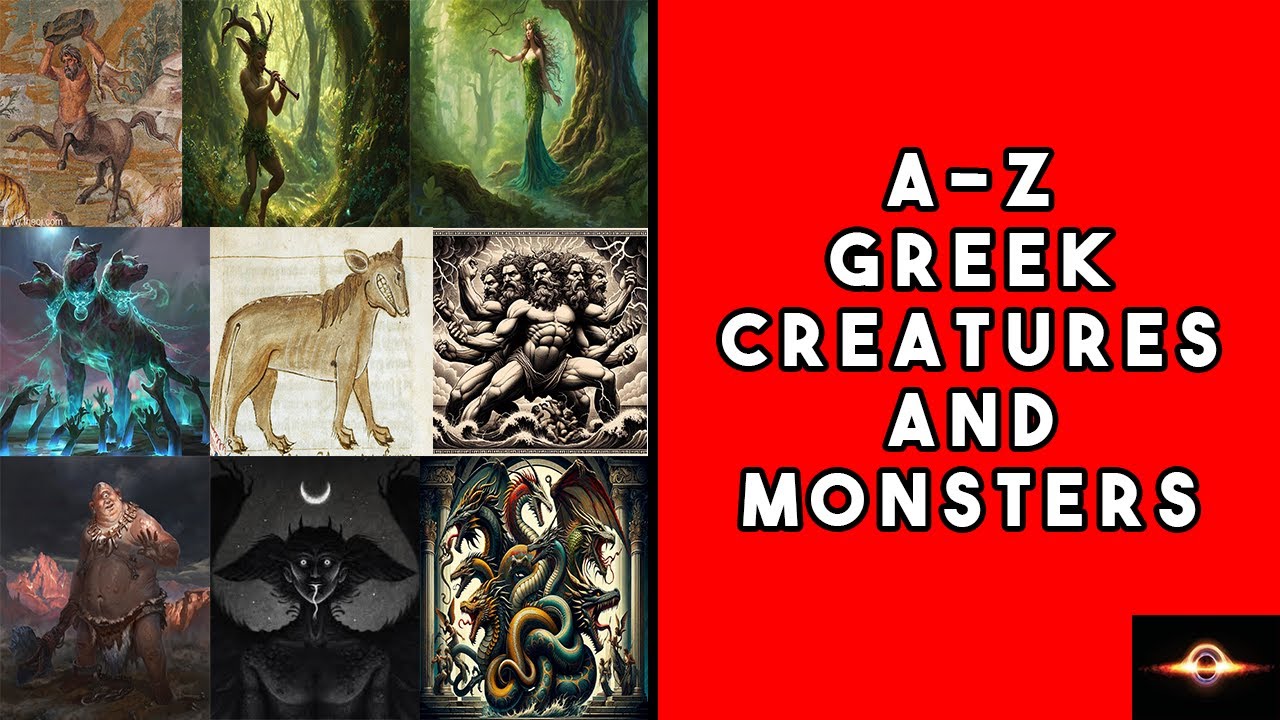 A to Z: Complete Greek Mythology Guide to Creatures and Monsters - YouTube