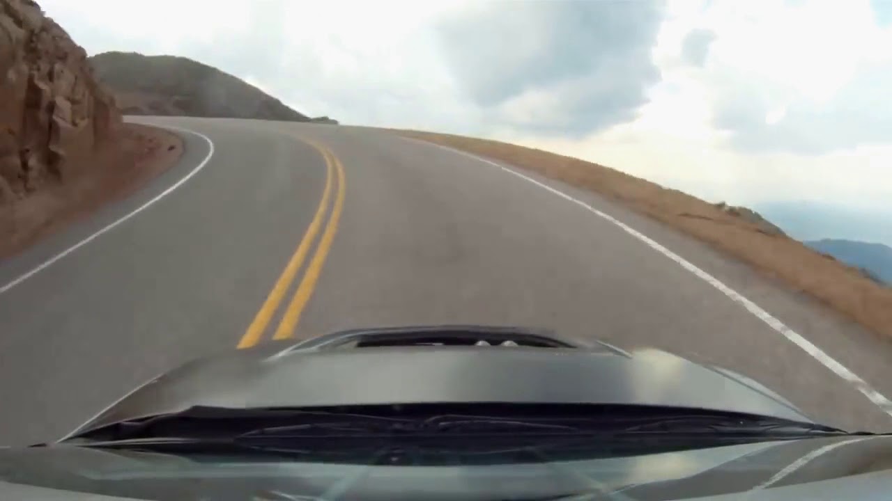 How it feels to crash a car from a cliff - YouTube