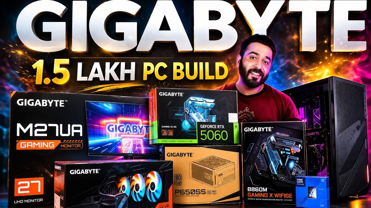 GIGABYTE AORUS PC Build | Intel Core Ultra 5, RTX 5060 Graphics Card ...