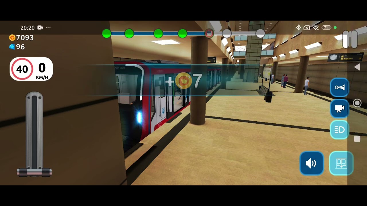 Обзор метро Берлина в игре Subway Train - YouTube