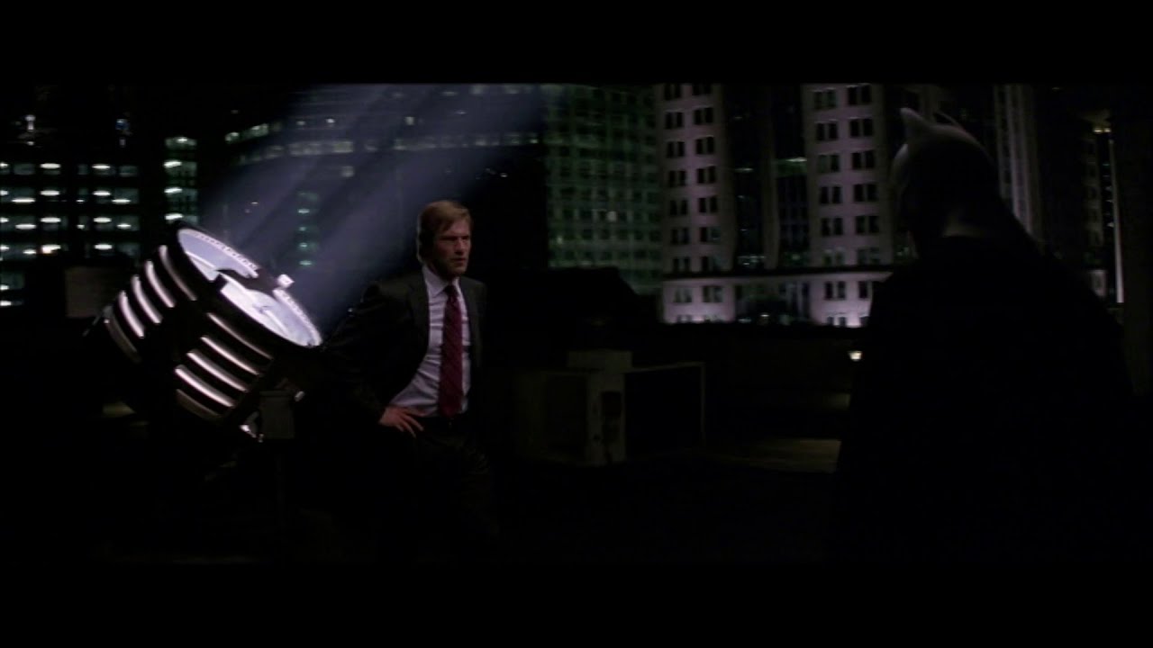 Rooftop Meeting Scene l The Dark Knight (2008) - YouTube