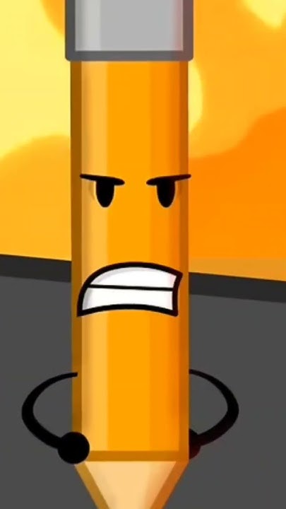 Pencil realized she's a pencil #bfdia - YouTube