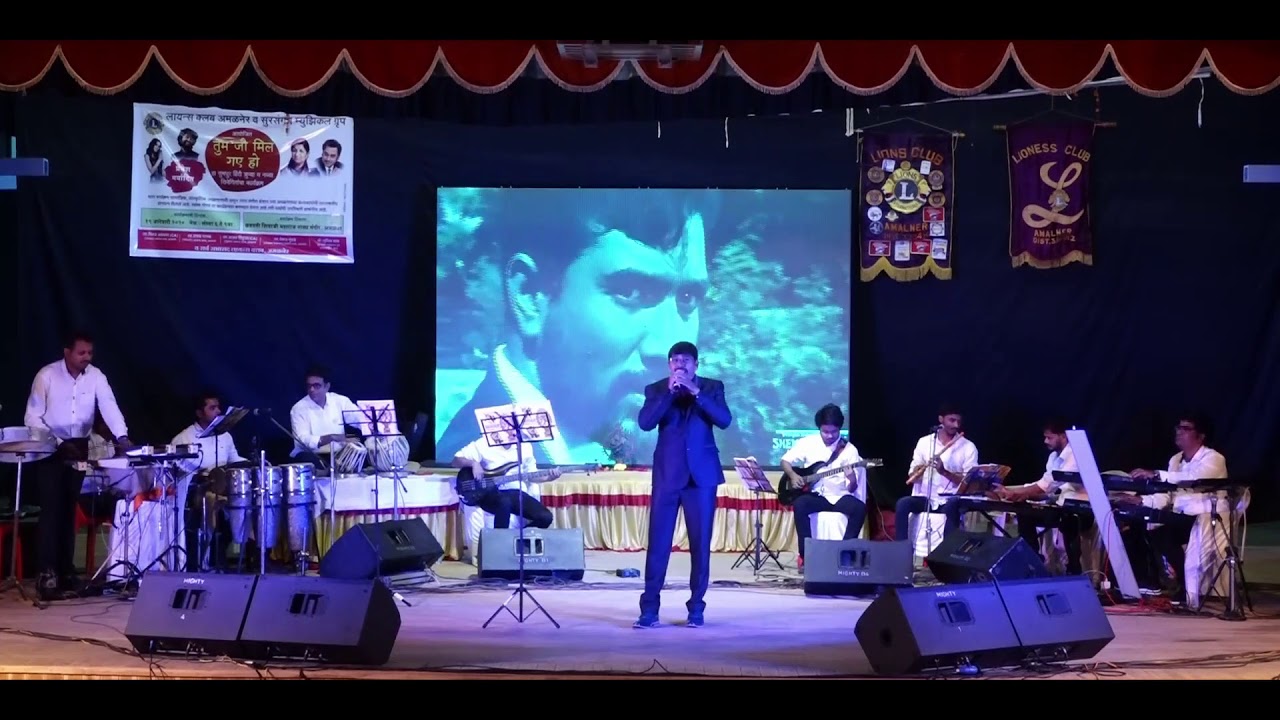 #SURSANGAM2020 #LIVECONCERT #YE_RESHMI_JULFE BY @Sunil_Wagh 🎧🎼🎤🎵🎶 - YouTube