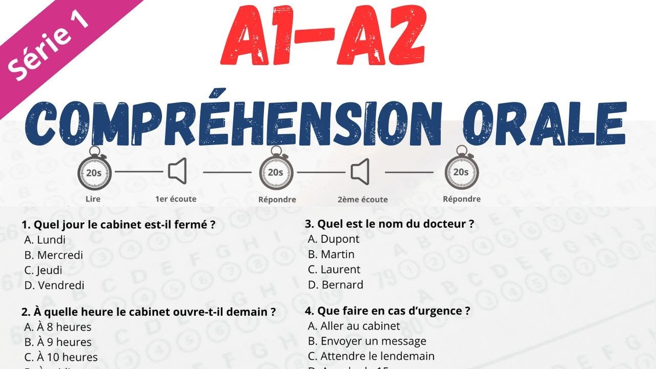 French Listening Comprehension (Beginner A1-A2 – With Answers) - YouTube