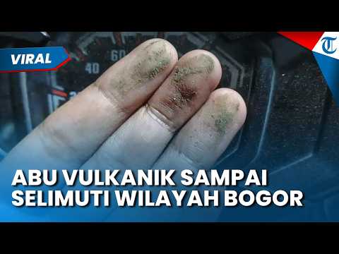 Gunung Anak Krakatau Kembali Erupsi, Warga Bogor Rasakan Hujan Abu Vulkanik