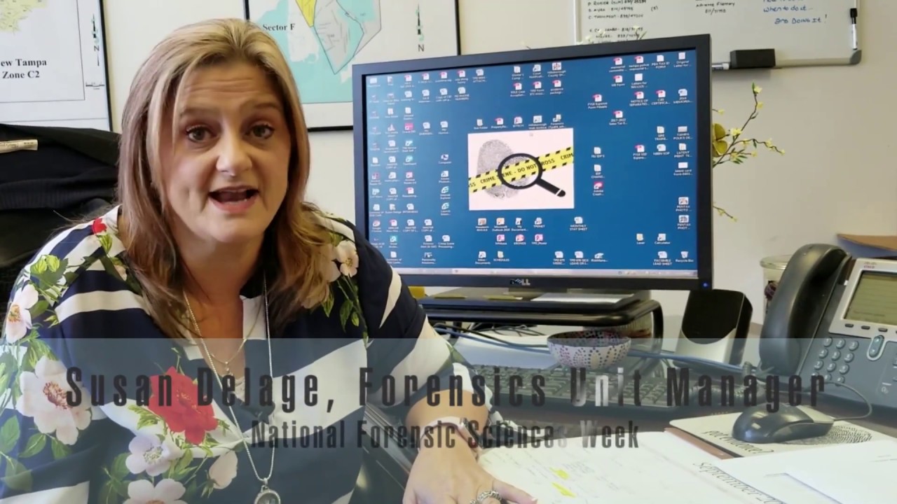 Susan Delage, Forensics Unit Manager - YouTube